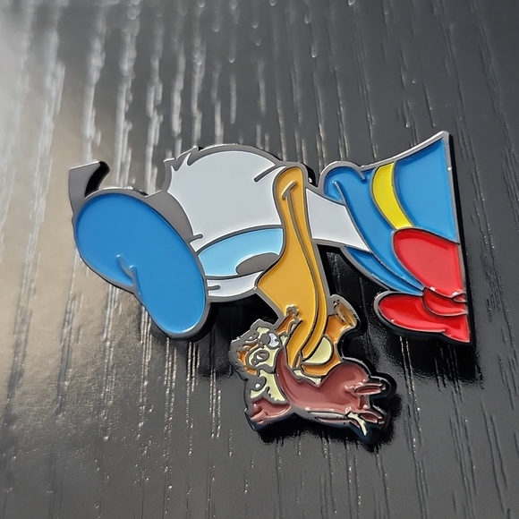 Disney | Jewelry | Disney Donald Duck With Chip N Dale Inspired Pin ...